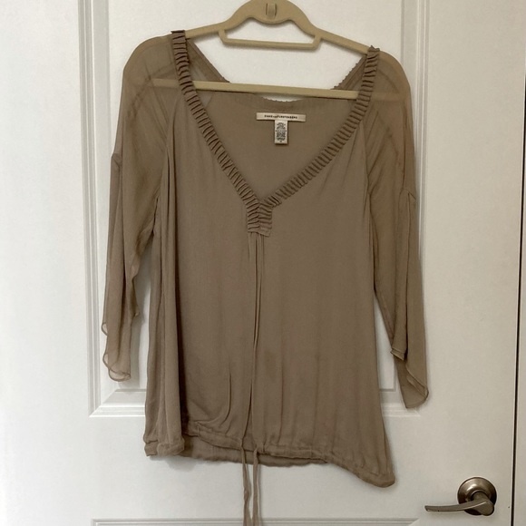 Diane Von Furstenberg | Tops | Dvf Sheer Silk Blouse | Poshmark